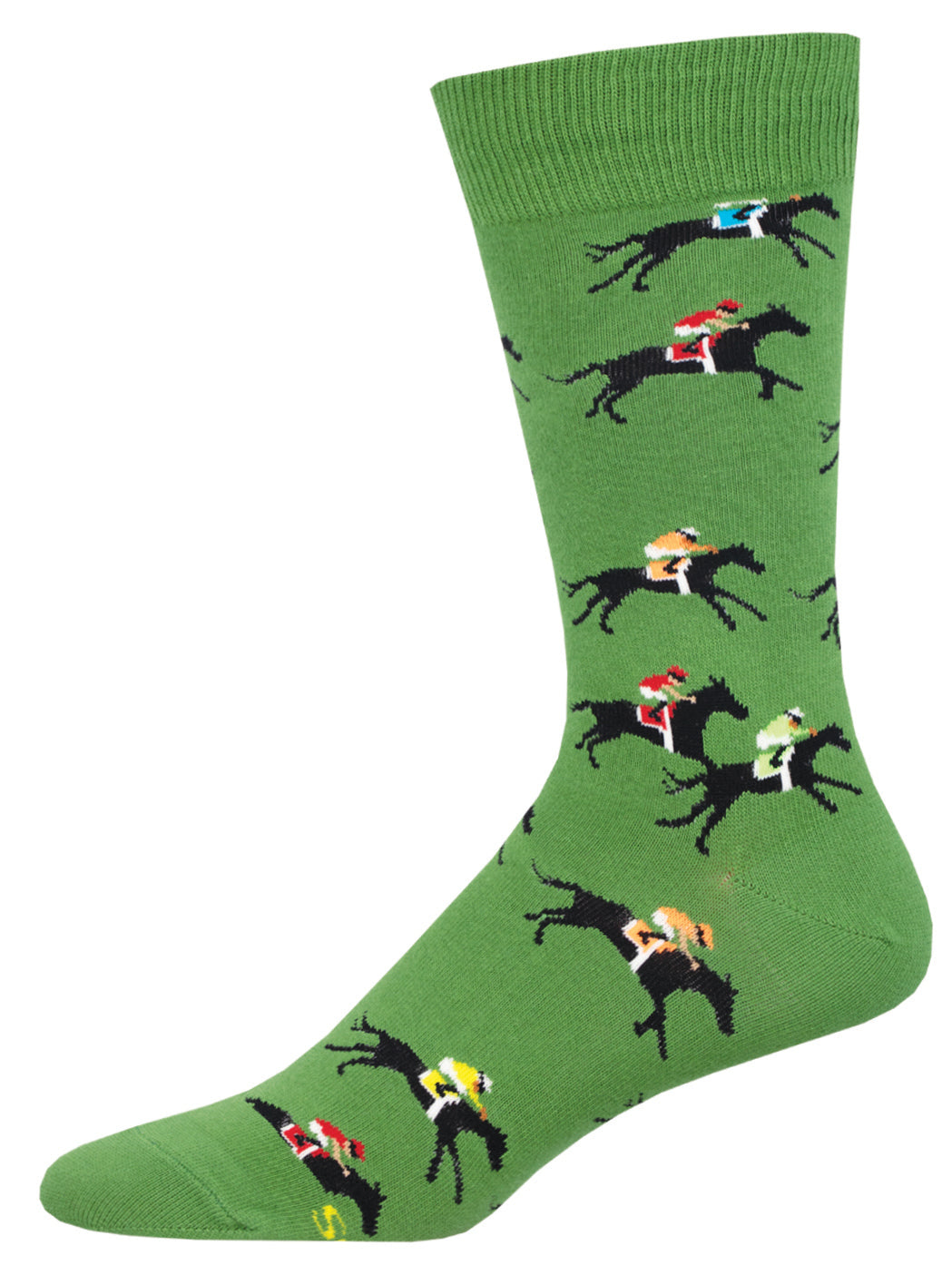 Socksmith 'FRONT RUNNER' Horse design Men's socks (6 PACK)