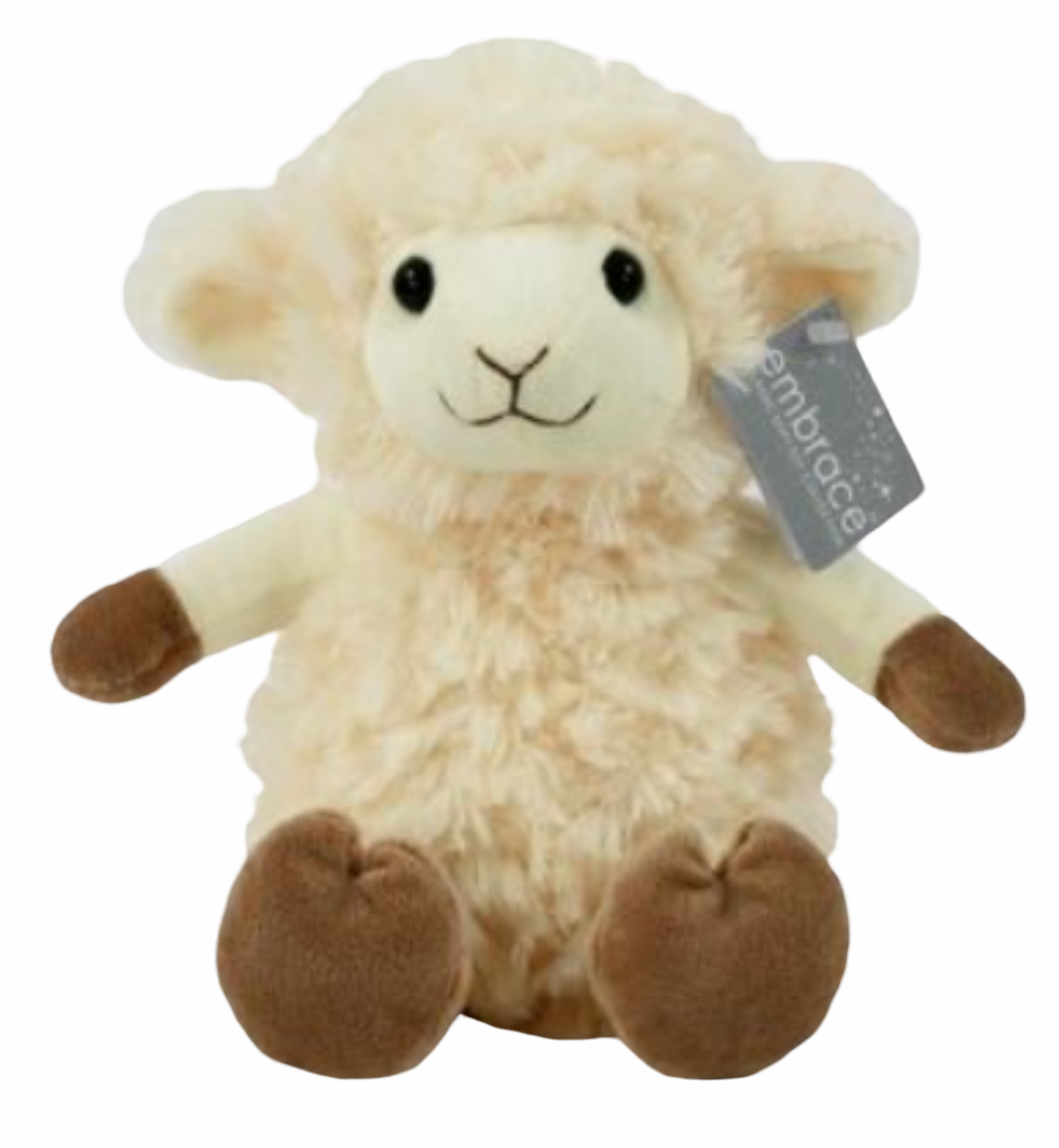 Plush Soft 'Sitting Sam' lamb children's toy or nursery decoration, gr